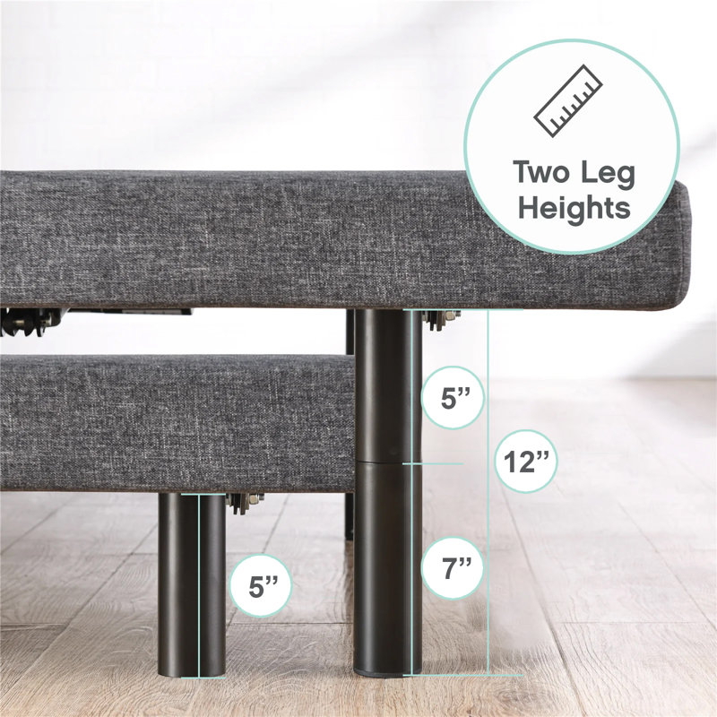 Wayfair Sleep™ 15" Massaging Zero Gravity Adjustable Bed with Wireless ...